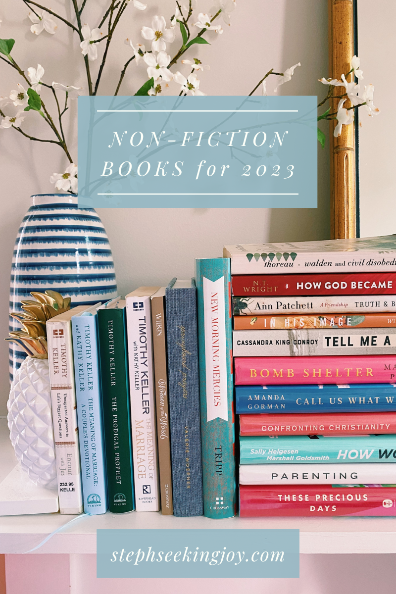 2023 Non-Fiction Book List | Raleigh Wedding Planner